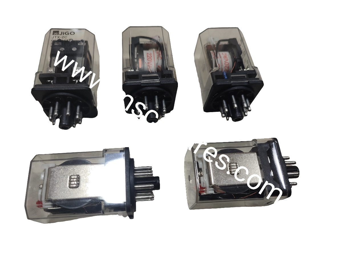 Jigo 11 pin relay 220 v dc – Machinery & Spareparts Centre