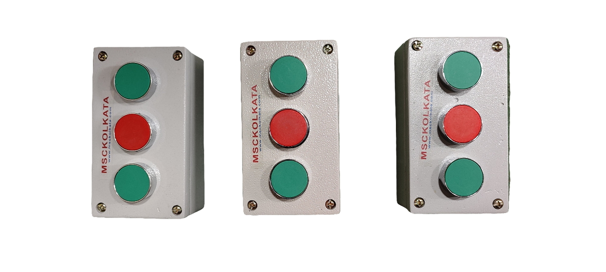 Three way push button station – Machinery & Spareparts Centre