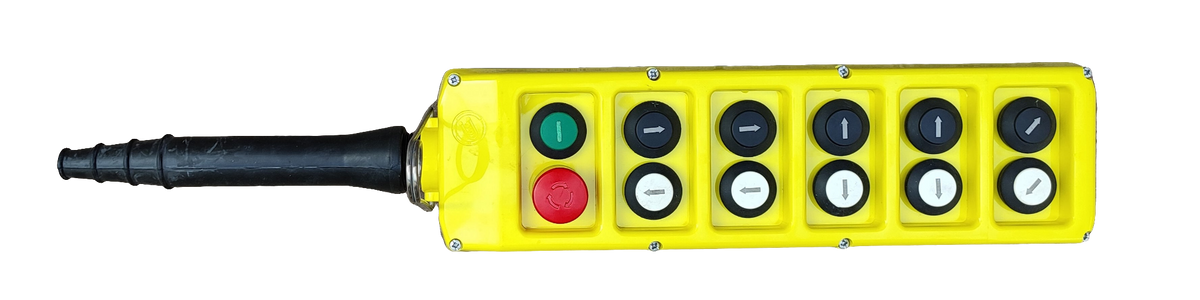 12 WAY PENDENT PUSH BUTTON STATION FOR CRANE – Machinery & Spareparts ...